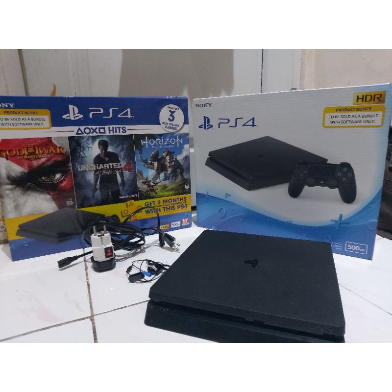 Jual Playstation 4 / PS4 Preloved 500GB (tanpa stik) | Shopee Indonesia