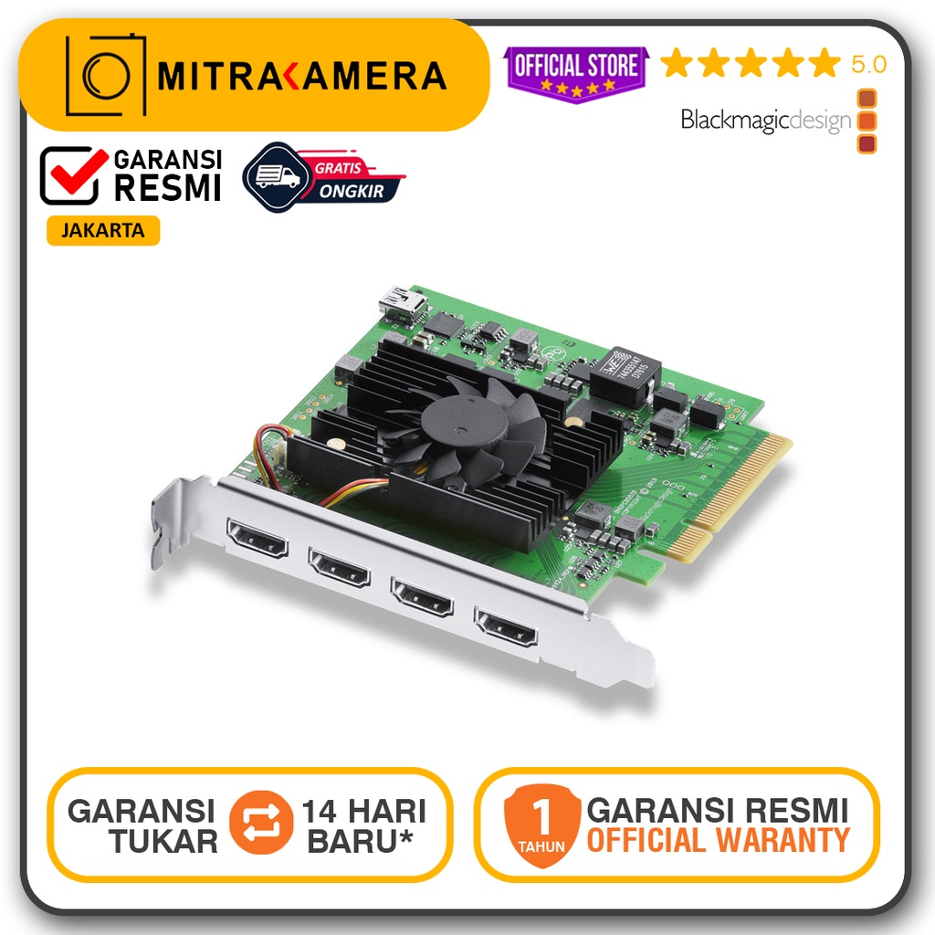 Jual Blackmagic Design DeckLink Quad HDMI Recorder Capture Card ...