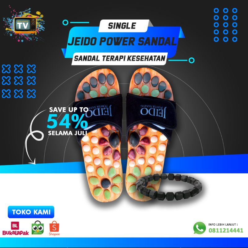 Jual Jeido Power Sandal Solusi Terapi Sehat Penyakit Diabetes, Stroke ...