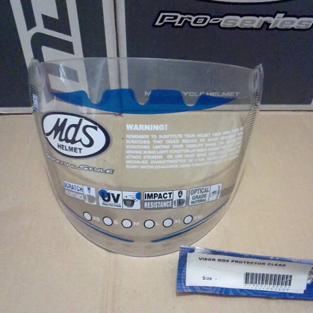 Jual Visor / kaca helm mds protector clear | Shopee Indonesia