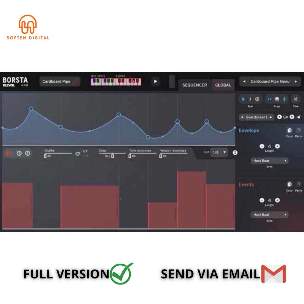 Jual Klevgrand Borsta v1 VST Plugin drum and percussion instrument that ...