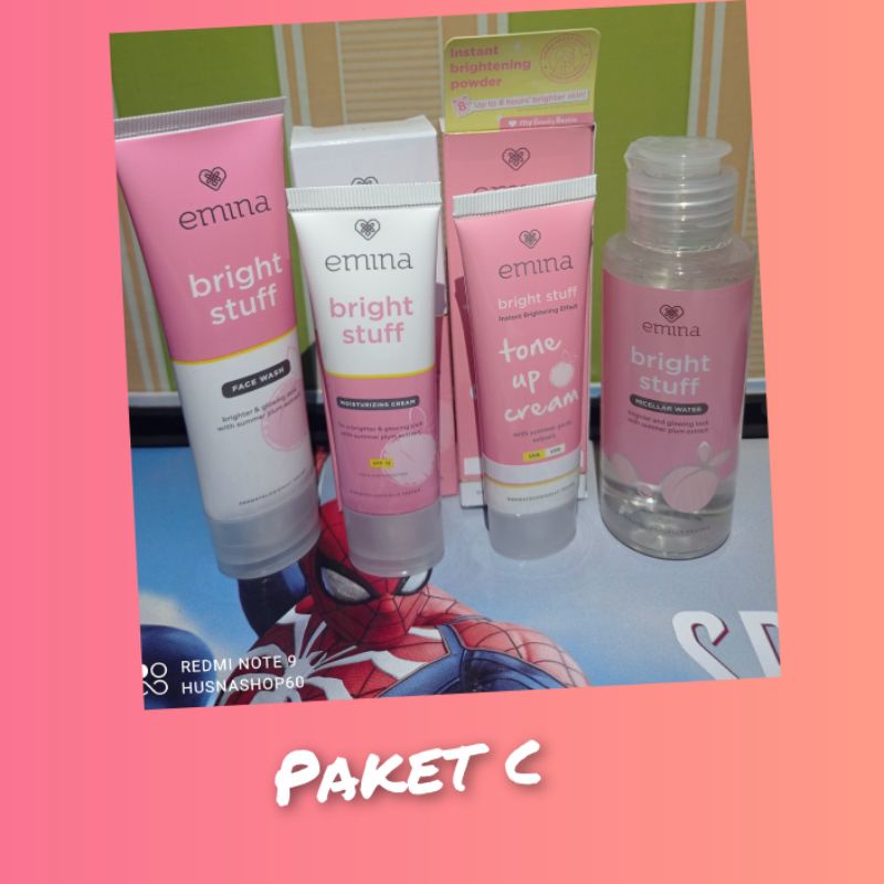 Jual Bisa COD Paket Emina 1 Satu Paket Series Lengkap Komplit Ekonomis ...