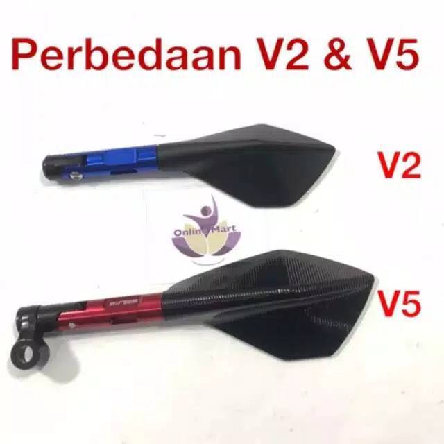 Jual Spion V2 V5 variasi motor aerox nmax ninja r rr cbr 150 250 r250 ...