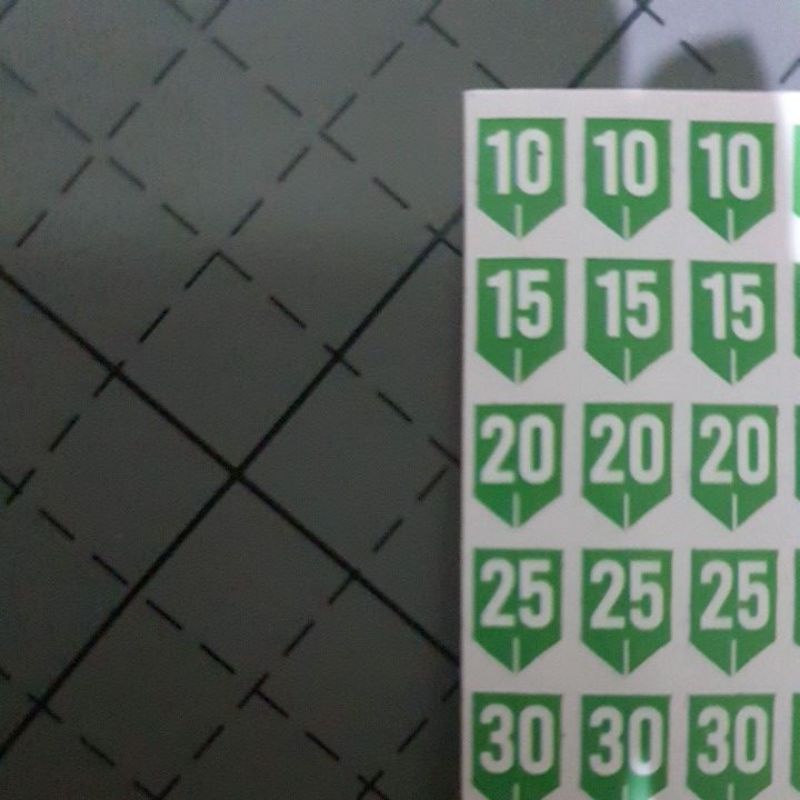 Jual Sticker Turret tape - stiker turet tele - scope turret tape ...