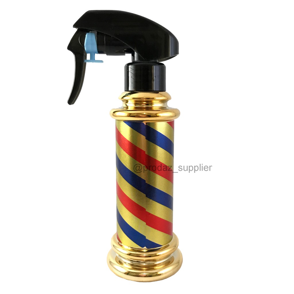 Jual Botol Spray Semprotan Pangkas Rambut , Alat Barber Shop Salon Gold ...