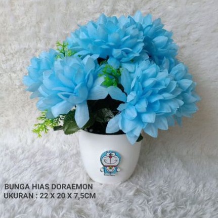 Jual BUNGA HIAS DORAEMON / DORAEMON / BUNGA HIAS / BUNGA DORAEMON ...