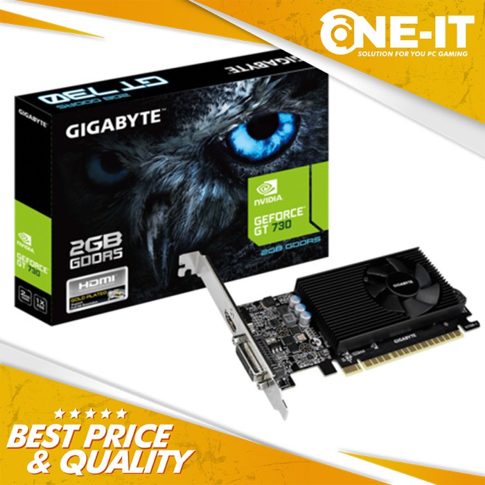 Jual VGA Gigabyte GT 730 2GB DDR5 GV-N730D5-2GL | Shopee Indonesia