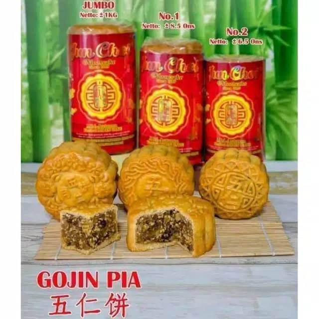 Jual Kue Bulan (MOONCAKE) GOJIN PIA / NG JIN PIANG [JUMBO] MERK JUN ...