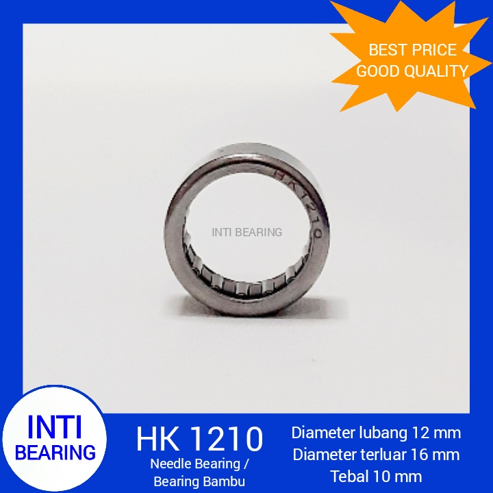 Jual NEEDLE BEARING HK 1210 BEARING BAMBU LAHER BANTALAN BUKAN ASB NKN ...