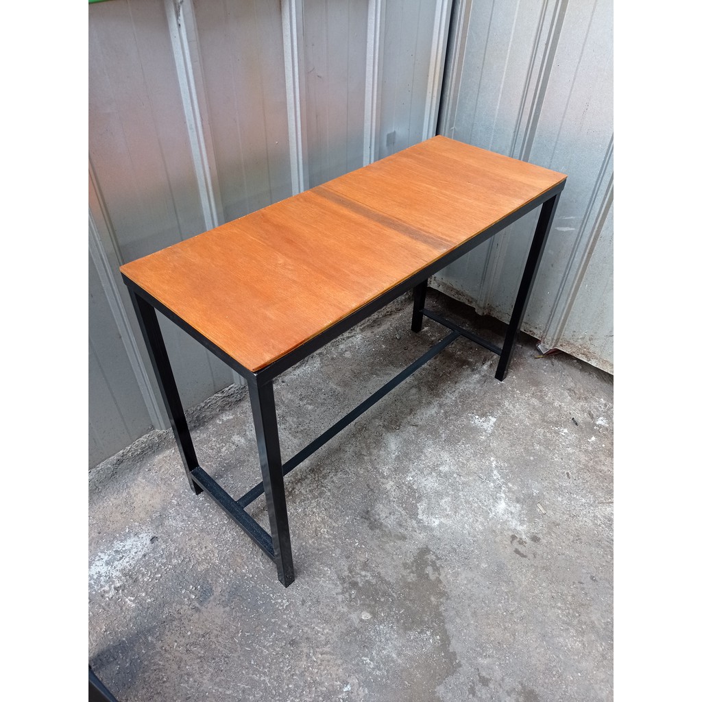 Jual Meja Makan Resto Cafe Serbaguna Alas Papan Triplek Plitur | Shopee ...