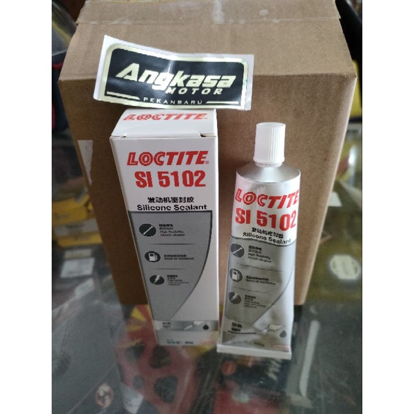 Jual LEM LOCTITE SILIKON GASKET RTV TAHAN PANAS UNTUK PAKING MESIN DAN ...