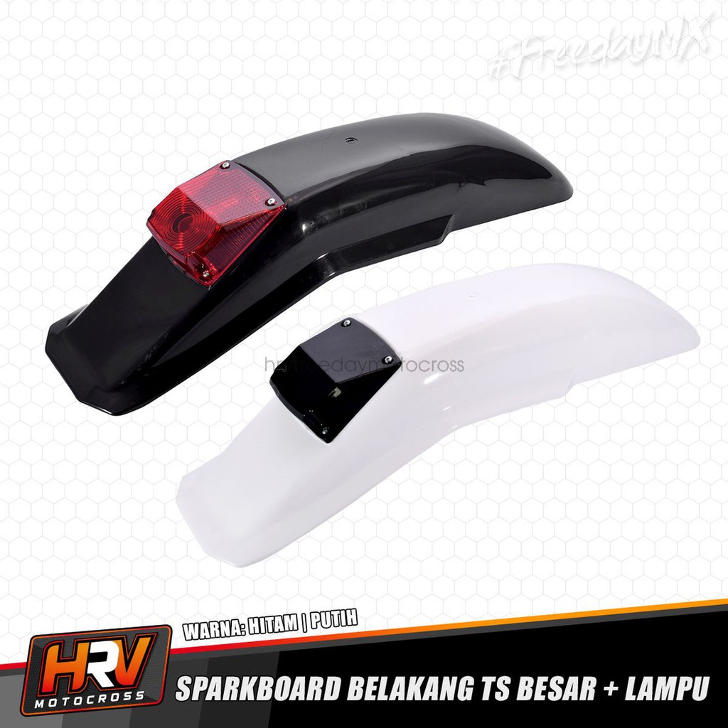 Jual Spakbor Slebor Belakang Blk HRV TS Besar Plus Lampu | Shopee Indonesia