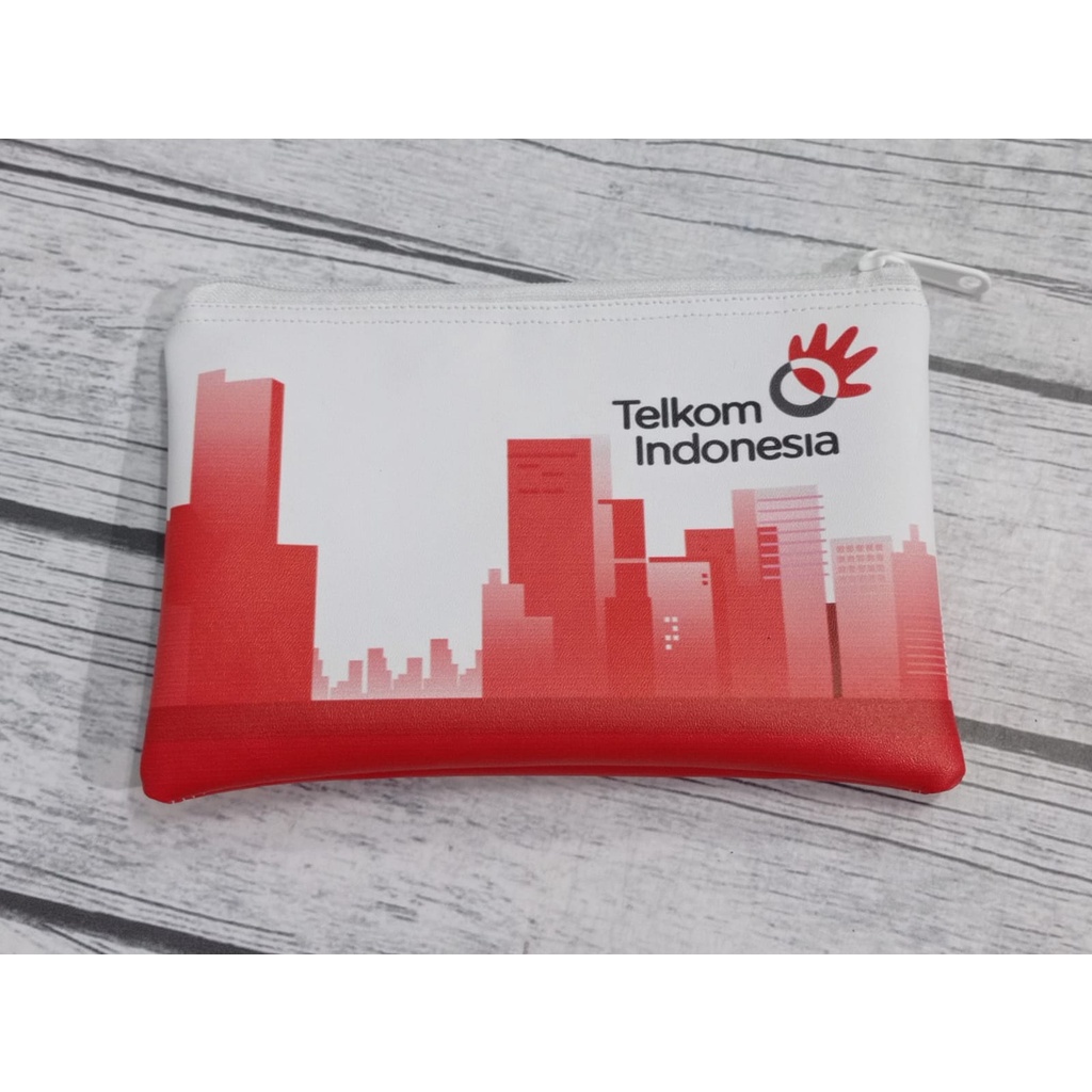Jual Pouch TELKOM INDONESIA / Dompet Motif TELKOM INDONESIA / Clutch ...