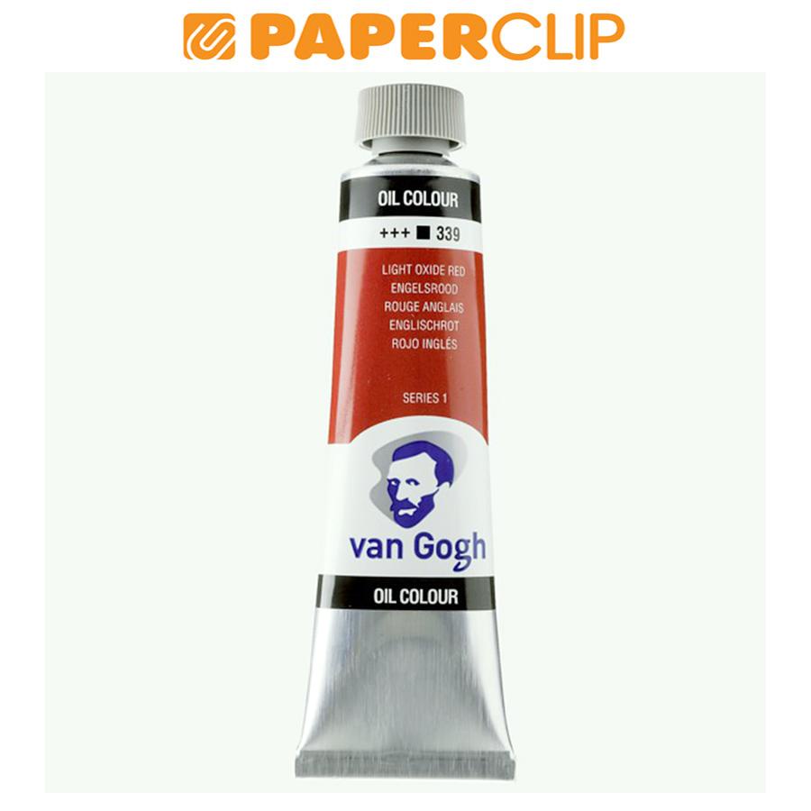 Jual OIL COLOR VAN GOGH 02053393 GOC 40ML S1 LIGHT OXIDE RED | Shopee ...