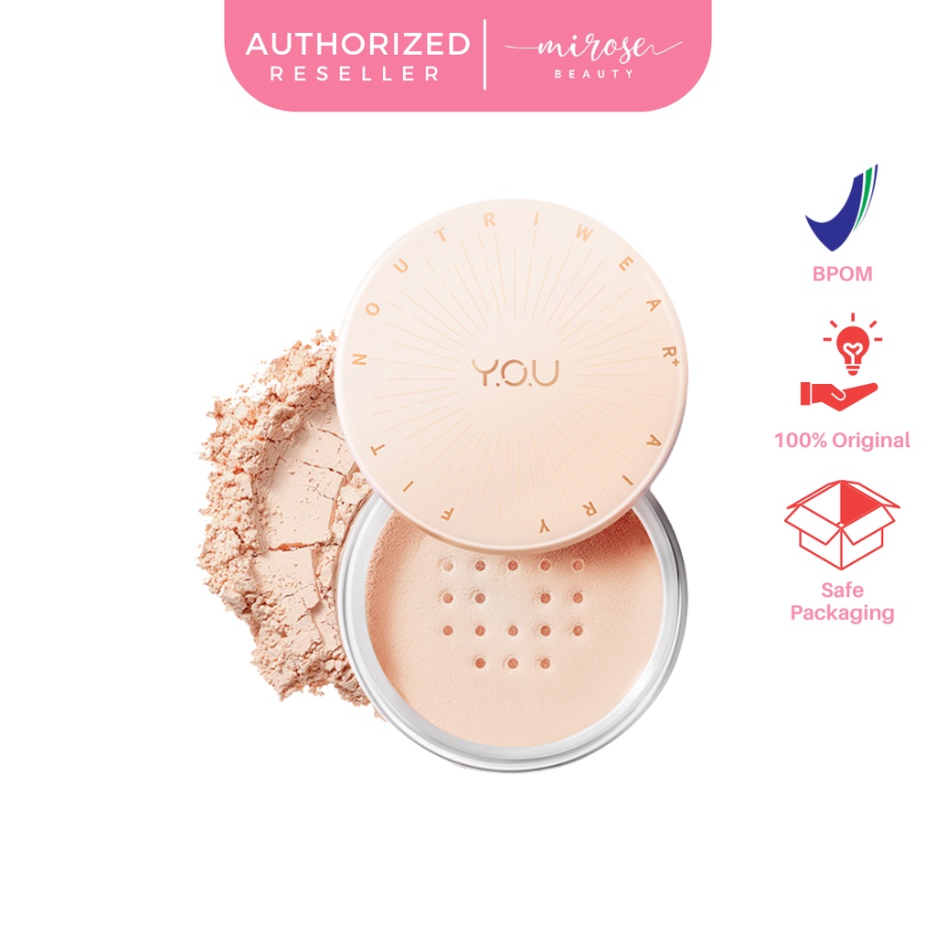 Jual YOU NoutriWear+ Airy Fit Loose Powder [Nourishing | Oil-control ...