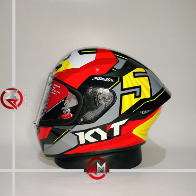 Jual HELM KYT TT COURSE JAUME MASIA FULL FACE KYT HELM TTC TT-COURSE MOTIF | Shopee Indonesia