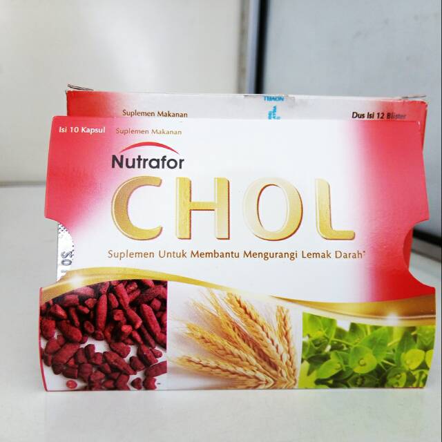 Jual NUTRAFOR CHOL UNTUK MENGURANGI LEMAK DARAH/ KOLESTEROL | Shopee ...