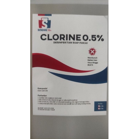 Jual klorin 0,5% 5 liter | Shopee Indonesia