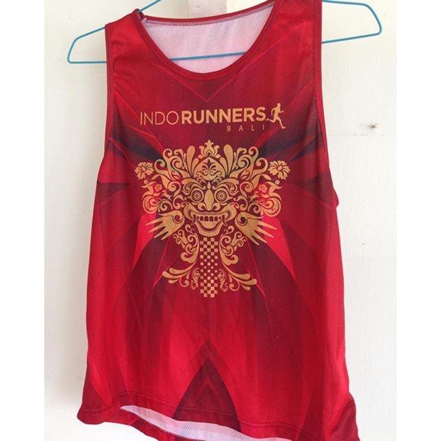 Jual Indorunners Barong Bali Singlet Preloved | Shopee Indonesia