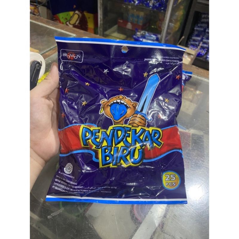 Jual Permen pendekar Biru 1pack isi 25pcs - cemilan murah jajan jadul ...