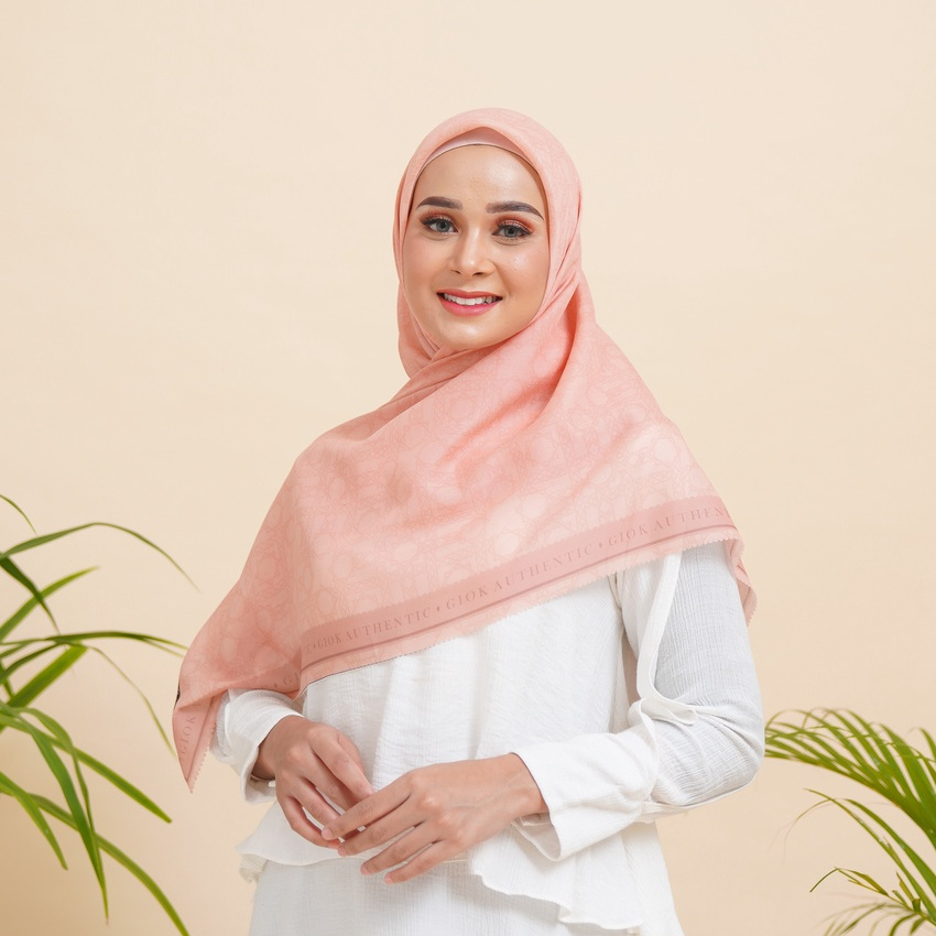Jual Laysha basic by Giok Scarf - Kerudung motif basic dengan berbagai ...