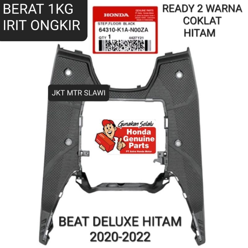 Jual 64310-K1A-N00ZA step floor bordes pijakan kaki beat deluxe 2020-2022 k1A warna hitam ...