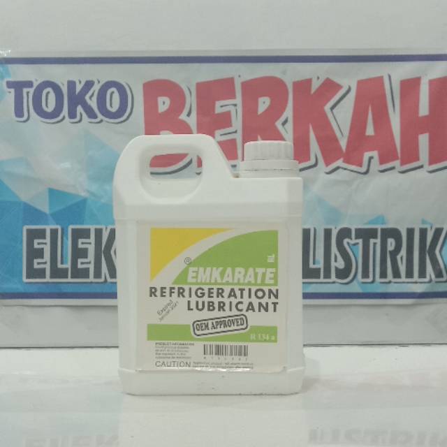 Jual EMKARATE OLI KOMPRESOR refrigeration lubricant R134a | Shopee ...