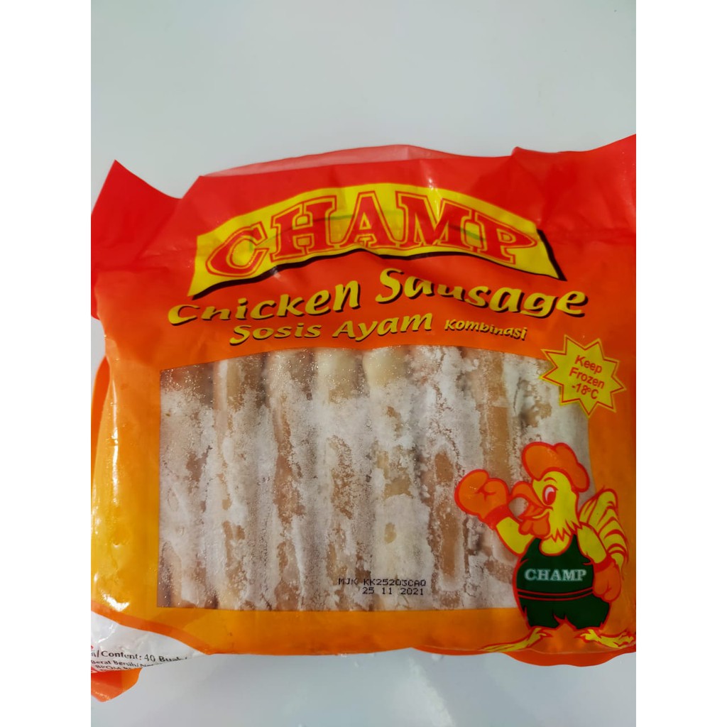 Jual Champ 1 kg Sosis isi 40 pcs | Shopee Indonesia