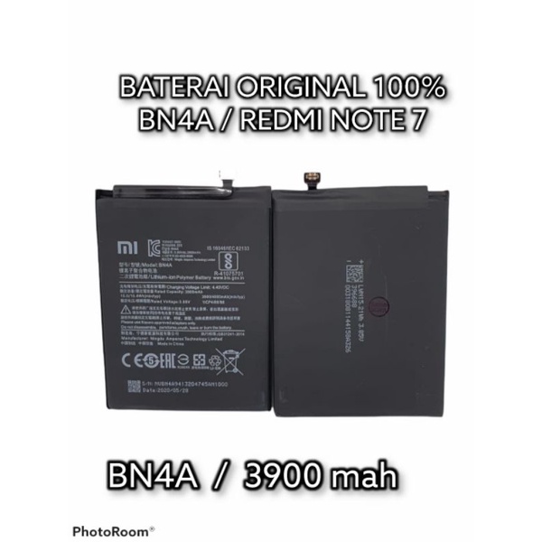 Jual BATERAI XIAOMI REDMI NOTE 7 / BN_4A | Shopee Indonesia