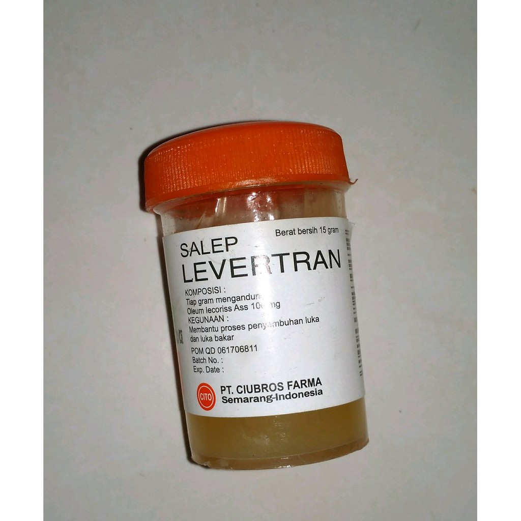 Jual Levertran Salep 15gr | Shopee Indonesia