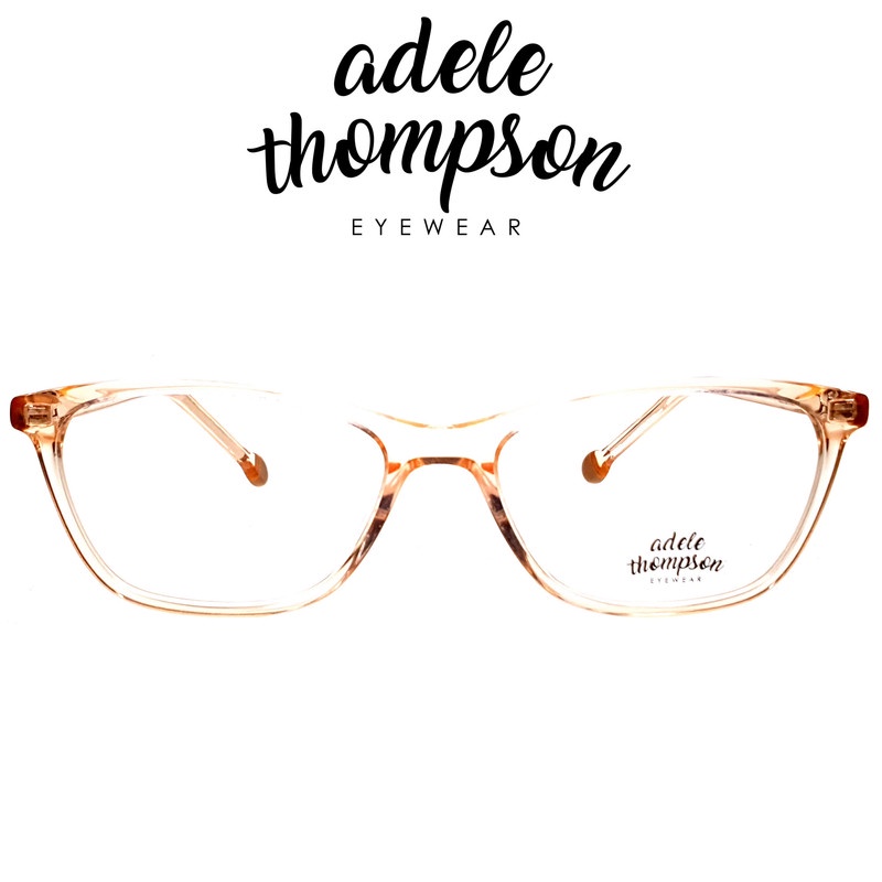 Jual Adele Thompson Kacamata Wanita Premium 88706 C6 Orange | Shopee ...