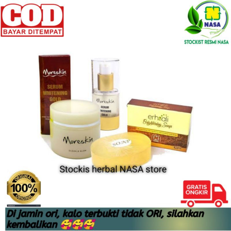 Jual ( COD ) Paket Glowing NASA dengan sabun batang / Grosir NASA ...