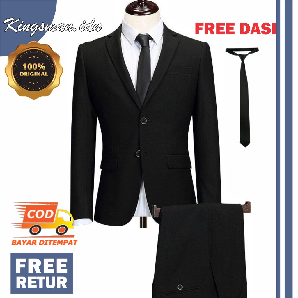 Jual SETELAN JAS PRIA | Shopee Indonesia