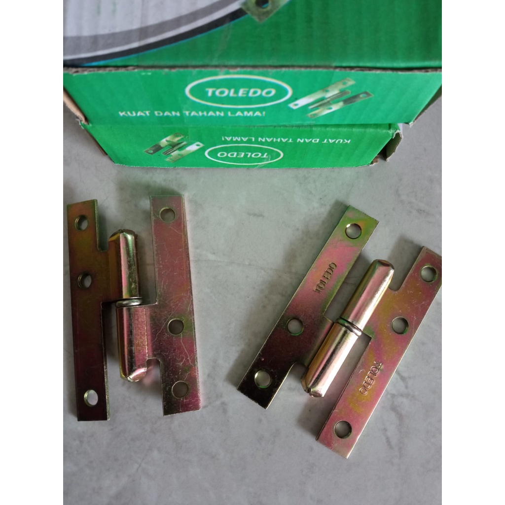 Jual Engsel H Tebal / Engsel H Besi / engsel H Toledo Ukuran 8 cm 11 ...