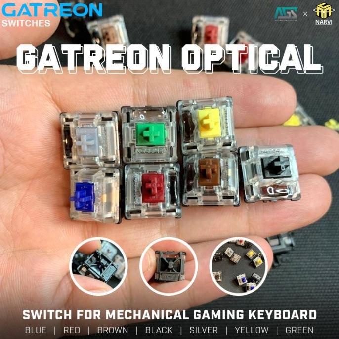 Jual Gateron Optical Switch for Mechanical Gaming Keyboard | Shopee ...