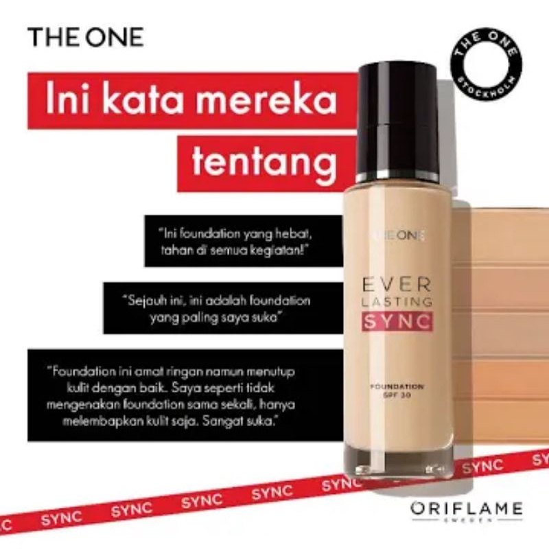 Jual SALE!!! The ONE Everlasting Sync Foundation SPF 30 (30 ml) | Shopee Indonesia