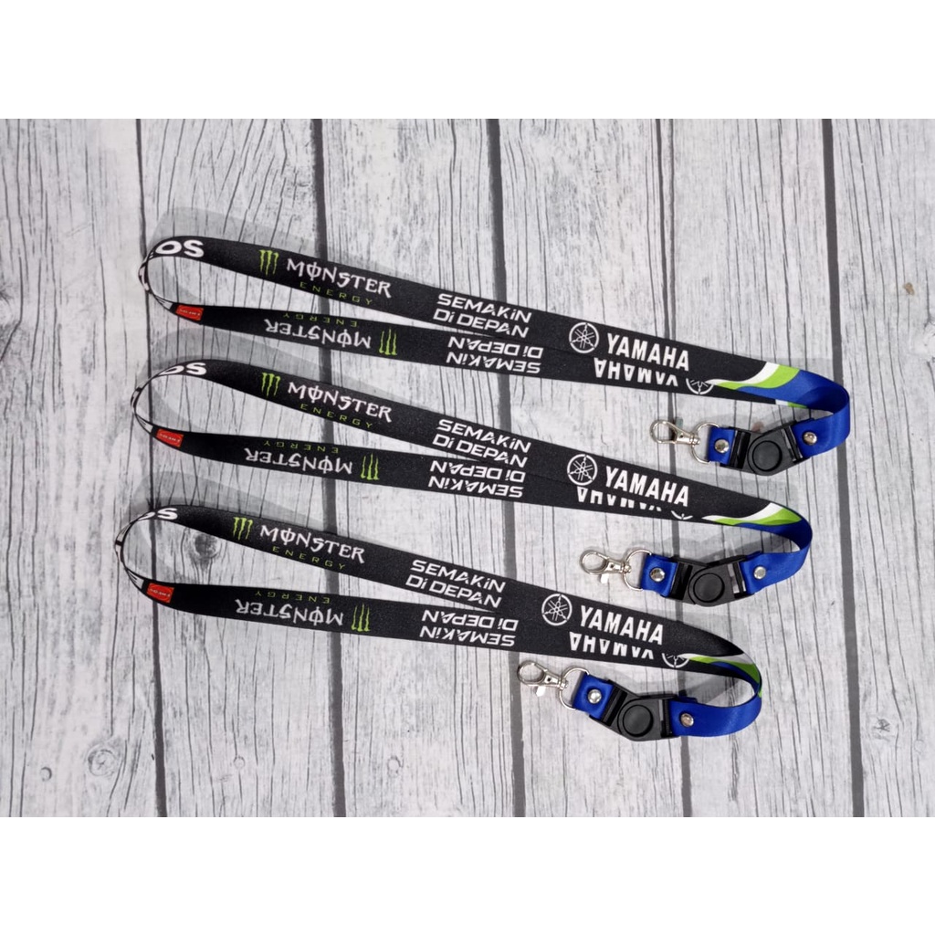 Jual BISA SATUAN Lanyard YAMAHA / Yamaha Semakin Di Depan cetak 2 sisi ...