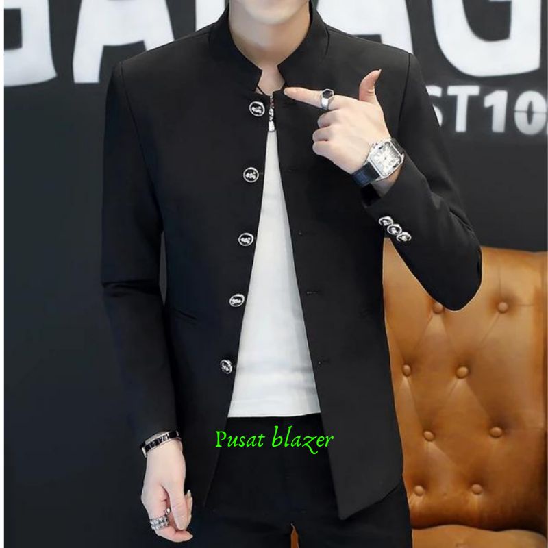 Jual JAS MANDARIN PERIA/BLAZER MANDARIN PERIA/JASKOPERIA/JAS MANDARIN ...