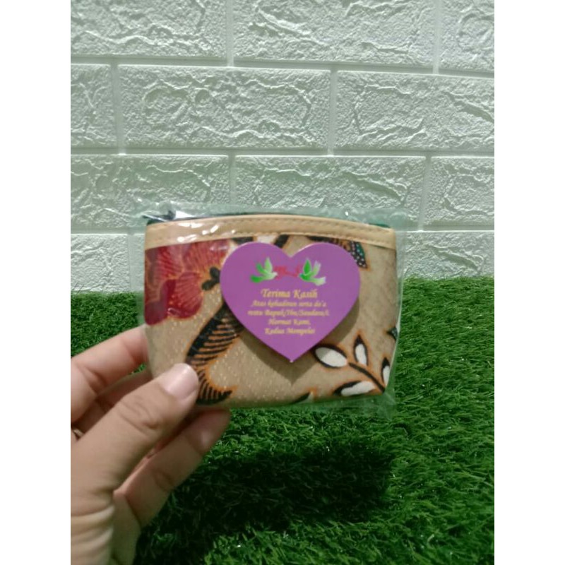 Jual souvenir dompet koin batik DOMPET KAPAL | Shopee Indonesia
