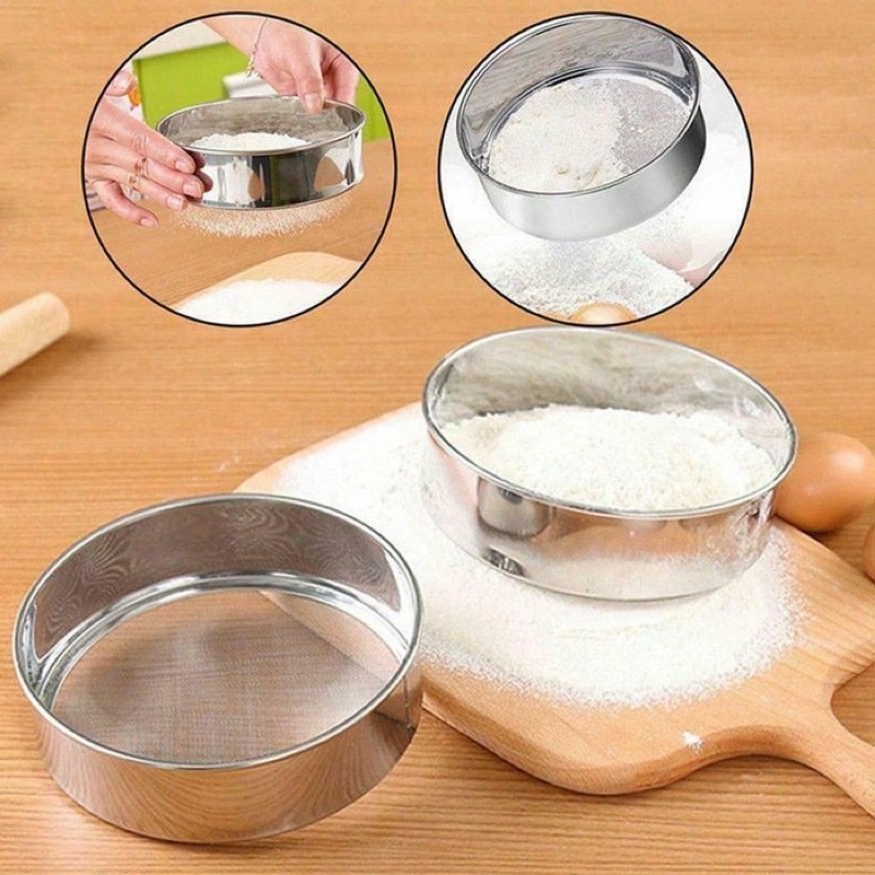 Jual AYAKAN STAINLESS / AYAKAN TEPUNG / SARINGAN SANTAN | Shopee Indonesia