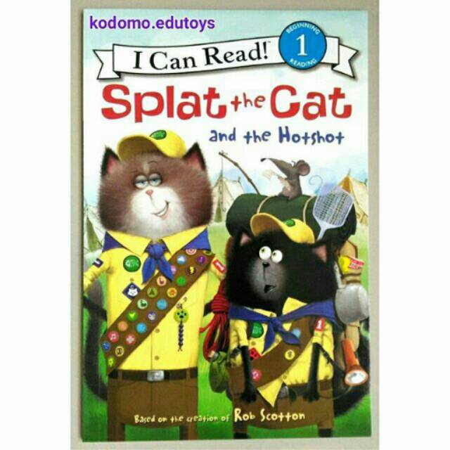 Jual I Can Read Level 1 - Splat the Cat and the Hotshot | Shopee Indonesia