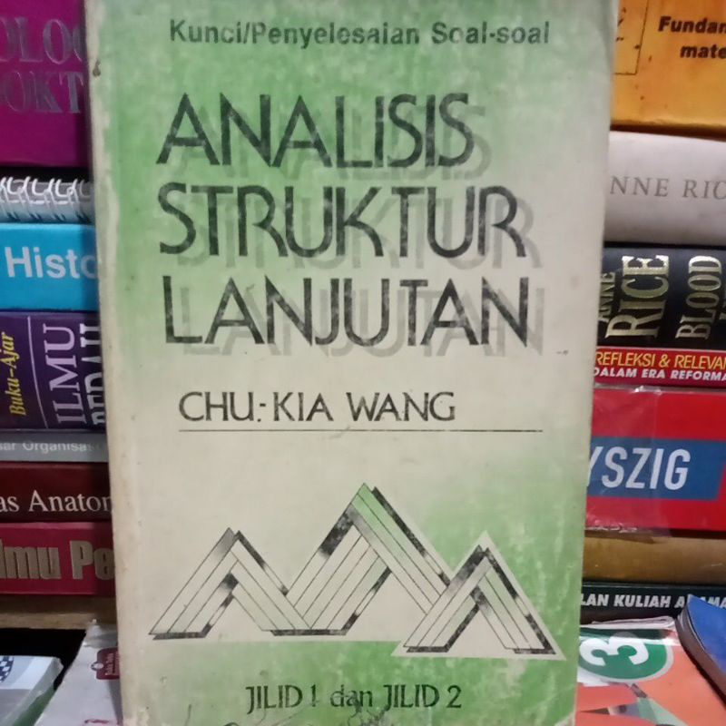 Jual kunci penyelesaian soal-soal analisis struktur lanjutan pengarang ...