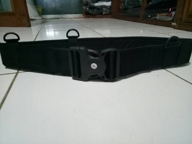 Jual Kopel sabuk kanvas security satpam linmas polpp | Shopee Indonesia