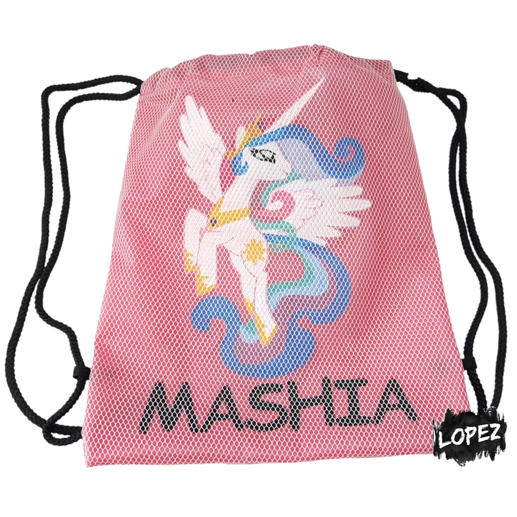Jual Tas Jaring Unicorn / Goodie Bag Pegasus With Wings / Tas Ransel ...