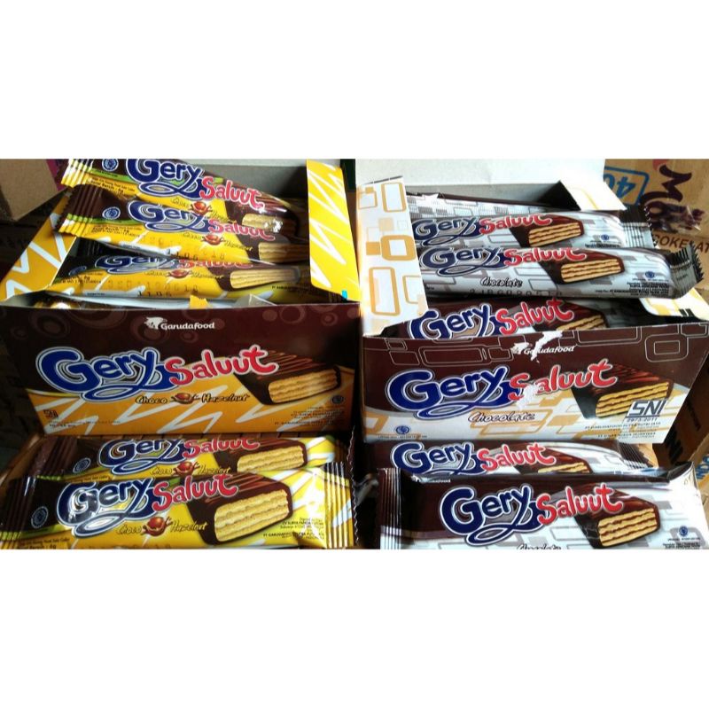 Jual Gery Salut Wafer Box isi 24 bungkus | Shopee Indonesia