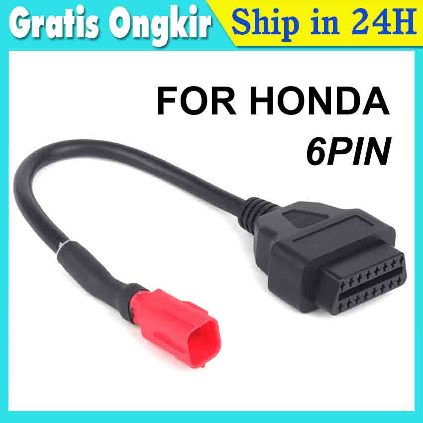 Jual [BAOSITY] OBD2 16-Pin to DB9 9-pin Serial Port RS232 OBD 2 Adapter ...