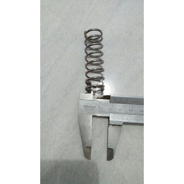 Jual spring tekan sus 304 ukuran kawat 2 mm id 15 mm x od 19 mm panjang ...