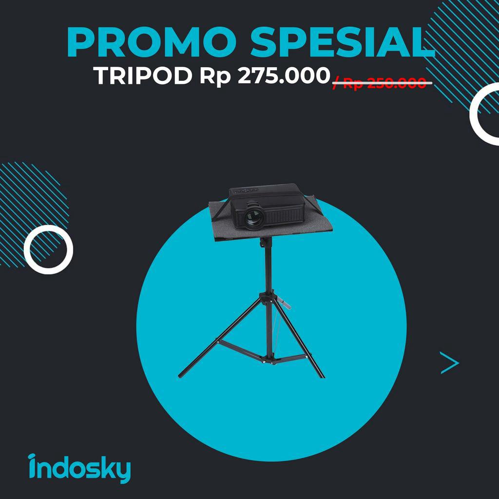 Jual Indosky Projector - Tripod Projector Original | Tripod Proyektor ...