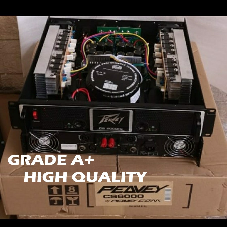 Jual Power Peavey CS6000 Amplifier Peavey CS 6000 GRADE AA | Shopee ...