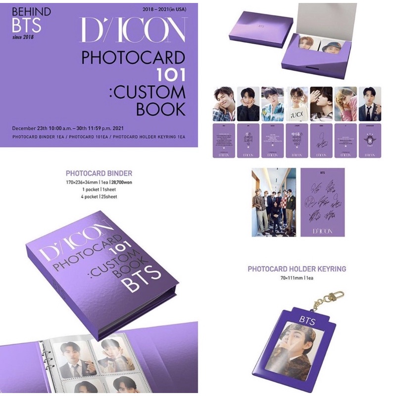Jual SHARING DICON BTS Custom Book (READY INA) | Shopee Indonesia